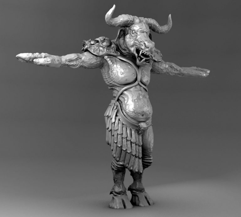 Minotaur X : Sculpting Armour – RabbitMacht